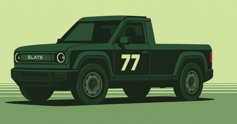Slate Auto’s minimalist EV truck lets custom wraps shine—starting at ...